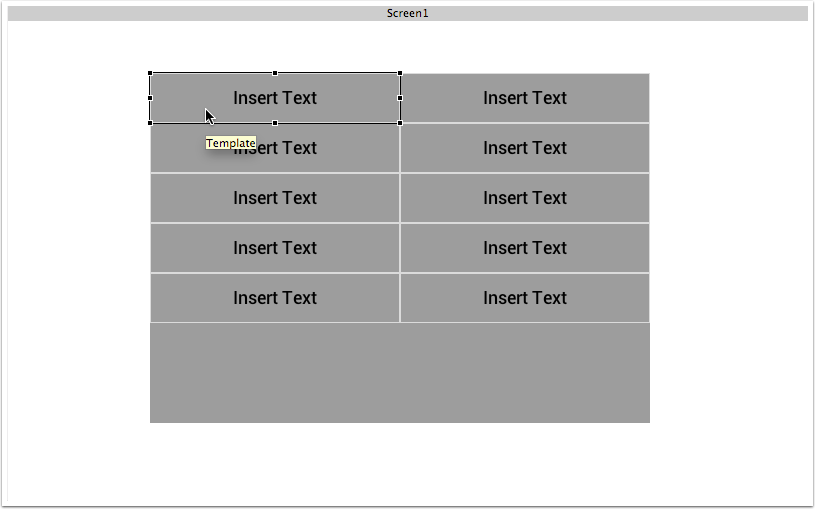 Storyboard - Adding Tables to your Application User Interface (UI)