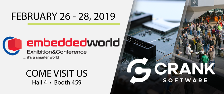 See the latest in embedded GUI design at Embedded World